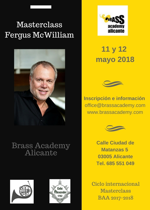 Fergus McWilliam – Horn – Brass Academy Alicante